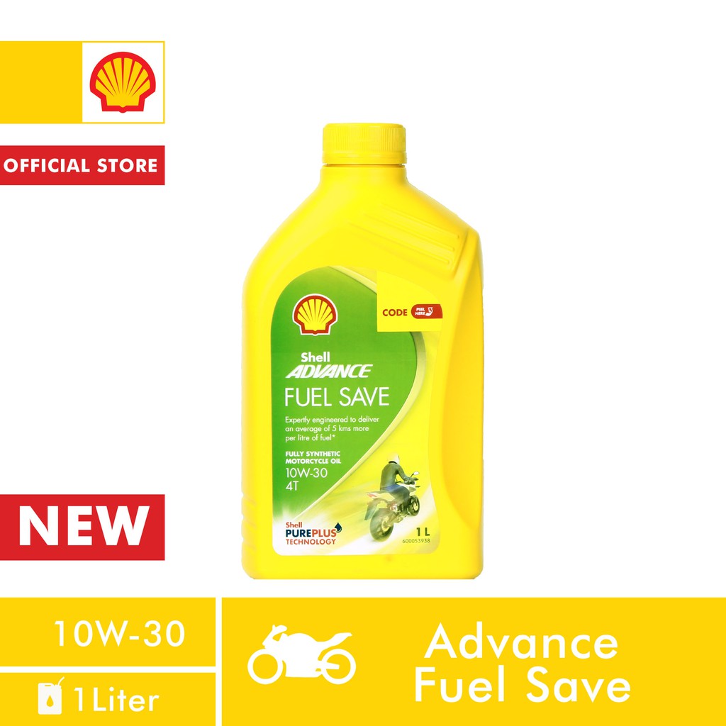 Shell Advance 4T 10W30 Fully Synthetic - Fuel save - Lub BD