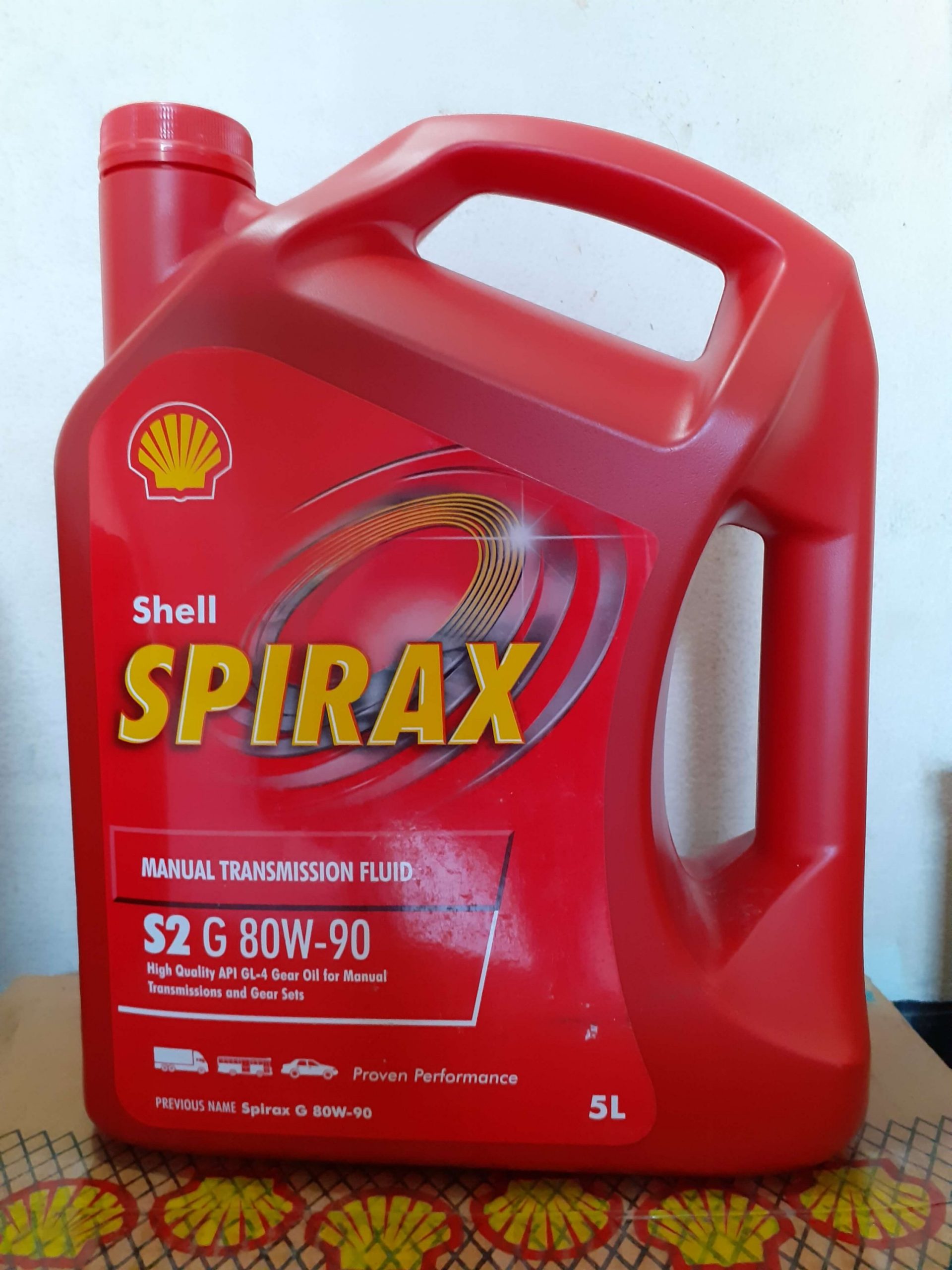 Shell Spirex S2 G 80W90 5L Gear Oil - Lub BD